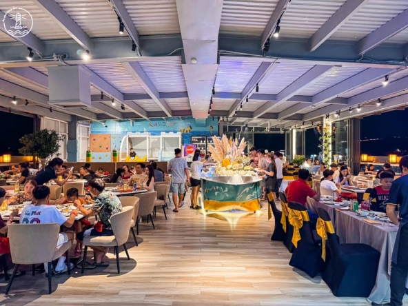TẬN HƯỞNG VIEW BIỂN ĐÊM, THƯỞNG THỨC BUFFET BBQ HẢI SẢN TẠI SKY GARDEN SEAFOOD & COFFEE VŨNG TÀU ...