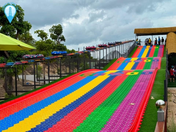 KHÔNG CẦN LÊN ĐÀ LẠT, ĐƯỜNG TRƯỢT KHÔ ĐẦU TIÊN Ở VŨNG TÀU CHÍNH THỨC ...